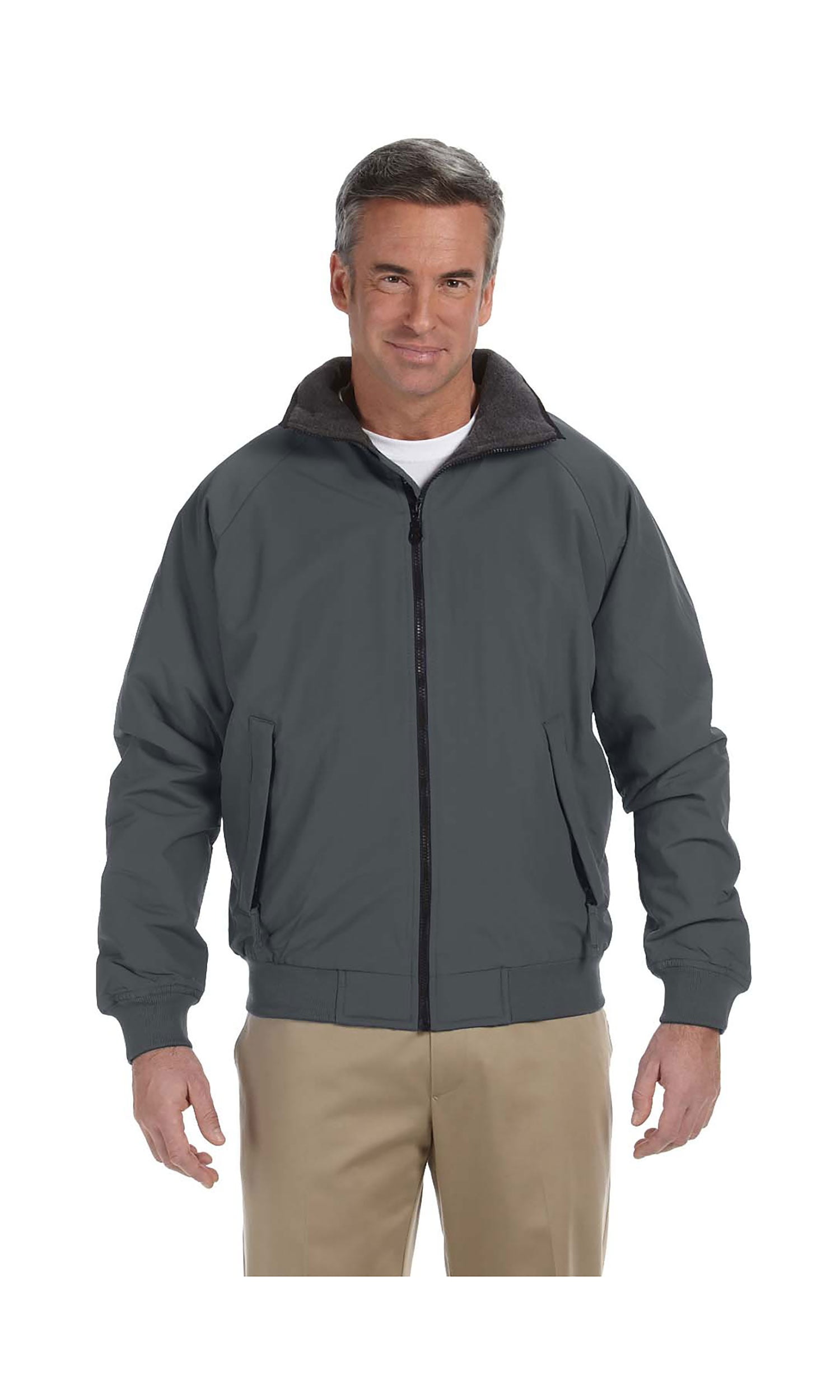 Devon & Jones Men's Three-Season Zipper Shell Jacket, Style D700 ...