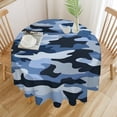 36x36in Round Tablecloth Car Line Straight And Dense Wireless Head Gap ...