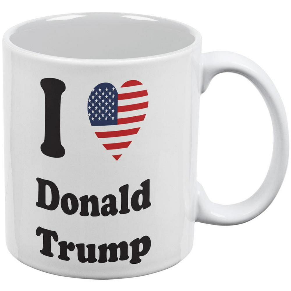 Election 2016 I Heart Donald Trump Coffee Mug - Walmart.com - Walmart.com