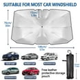 IC ICLOVER Foldable Car Windshield Umbrella Window Cover Visor Sun ...