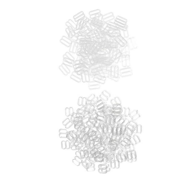 200 Pieces Bra Strap Sliders Fig 8 Fastener Adjuster 8/15mm - Walmart.ca