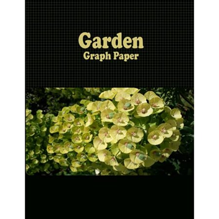 Garden Graph Paper: 1/8 Inch Grid Rule Notebook for Garden Designs and ...