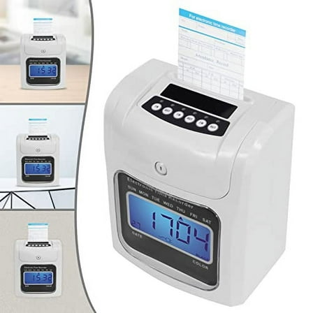 Royal TC100 Plus Time Clock Black - Walmart.com