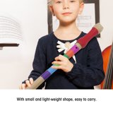Lightweight Educational Wooden Flute Toy for Kids Children Practice ...