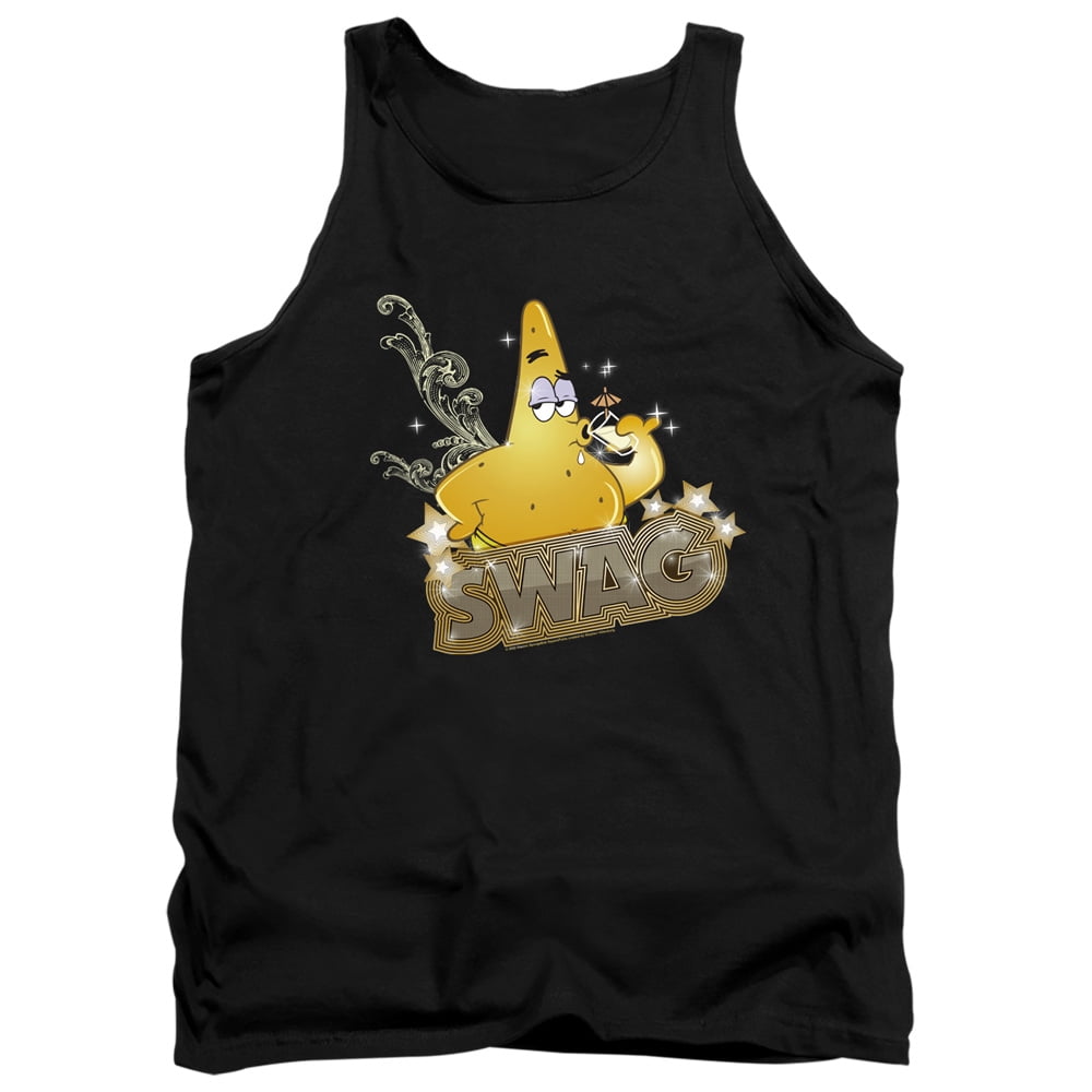 Spongebob Patrick Has Swag Unisex Adult Tank Top - Walmart.com