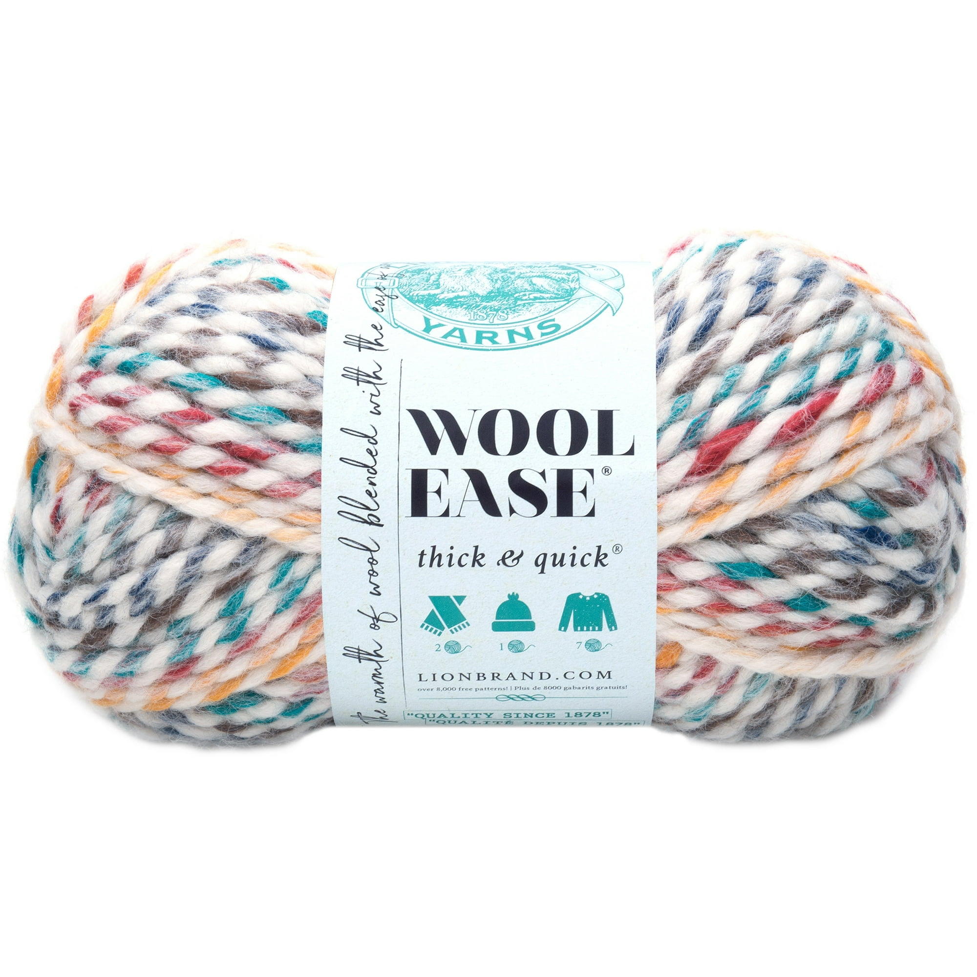 Click here for Lion Brand Wool-Ease Thick & Quick Yarn Hudson Bay... prices
