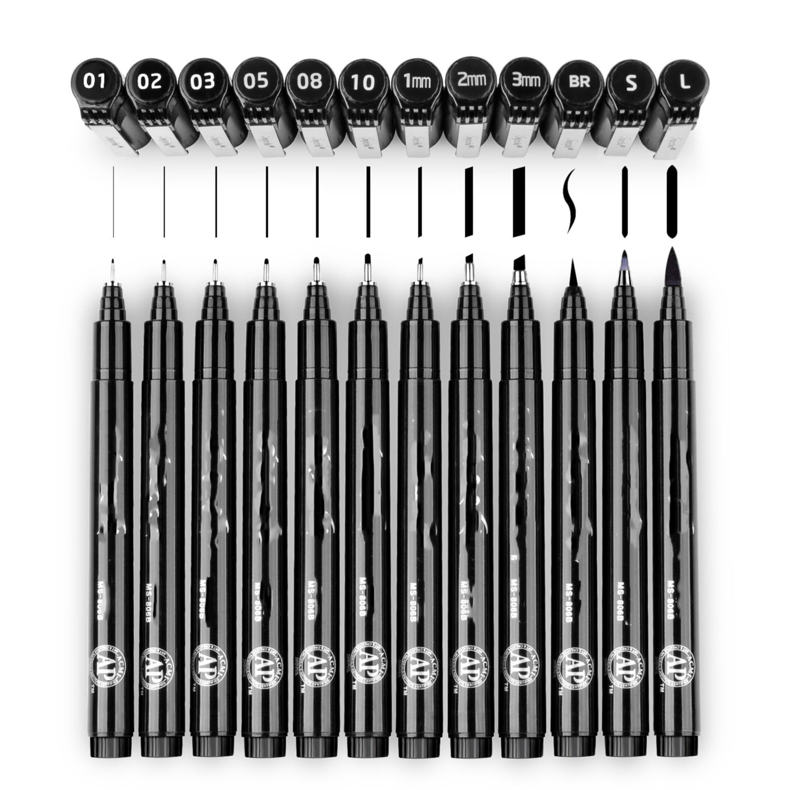 Click here for Gengaz Clearance!8/12-Piece Calligraphy Pens Set -... prices