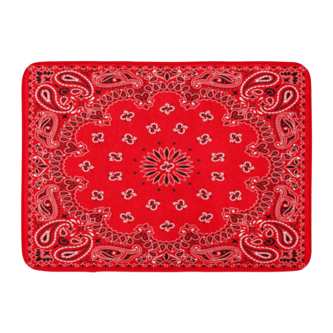 SIDONKU Red Western Bandana in Colors You Can Easily Change The File ...