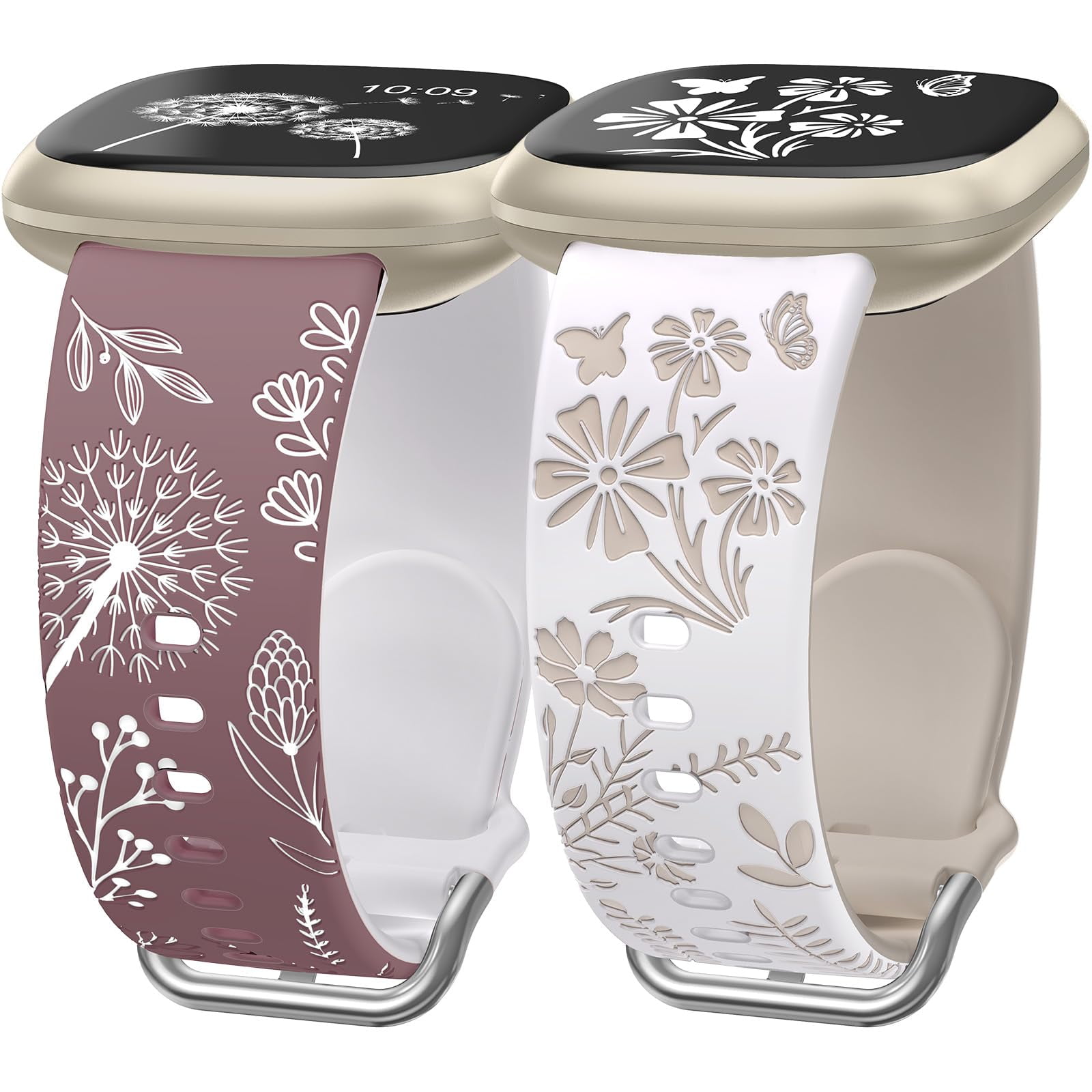 Click here for Wearlizer 2 Packs Compatible With Fitbit Versa 4 B... prices