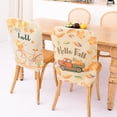 Autumn Fall Thanksgiving Day Chair Covers Maple Leaf Bicycle Truck ...
