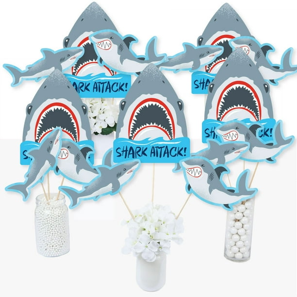 Big Dot of Happiness Shark Zone - Jawsome Party or Birthday Party ...