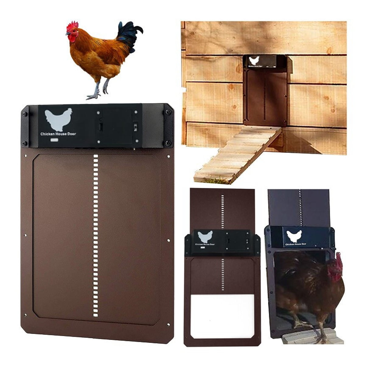 Click here for Reiche Automatic Chicken Coop Door With Light Sens... prices