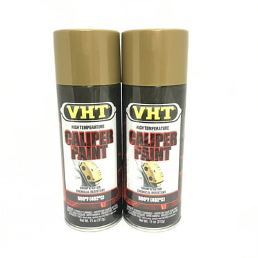 VHT SP736-4 PACK GOLD Brake Caliper Paint, Drums, Rotors Paint - High ...