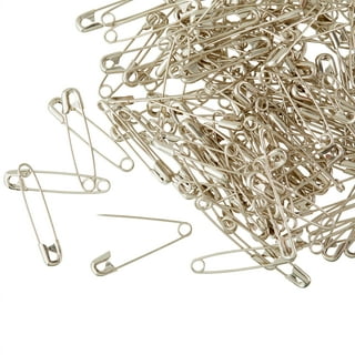 200pcs Safety Pins Stainless Steel Curved Pins Durable Curved Safety ...