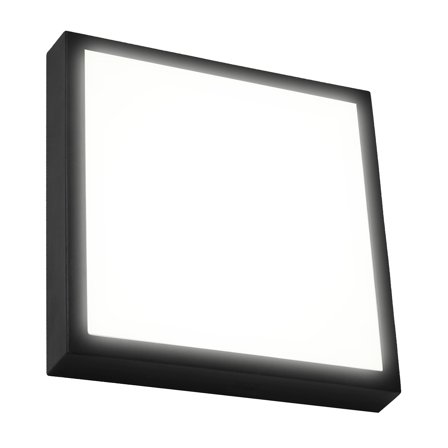 Lámpara De Techo LED Spot Cuadrado De Sobreponer Panel Fat 15 Watts 17 ...