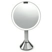 "simplehuman LED Sensor Makeup Mirror, 8"" Round, 10x, Touch-Control ...
