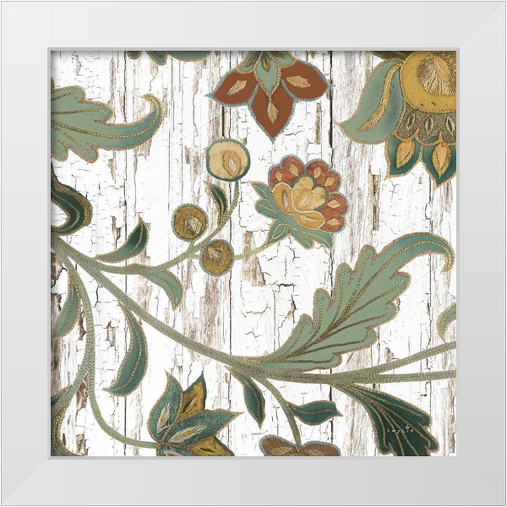 Sophie 6 26x26 White Modern Wood Framed Museum Art Print Titled ...