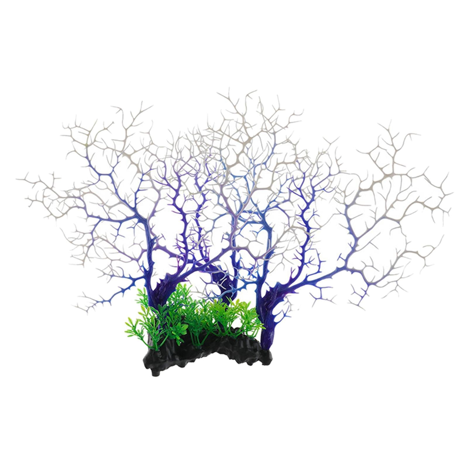 Aquarium Plants Coral Tree Tropical Resin Underwater Like Attractive ...