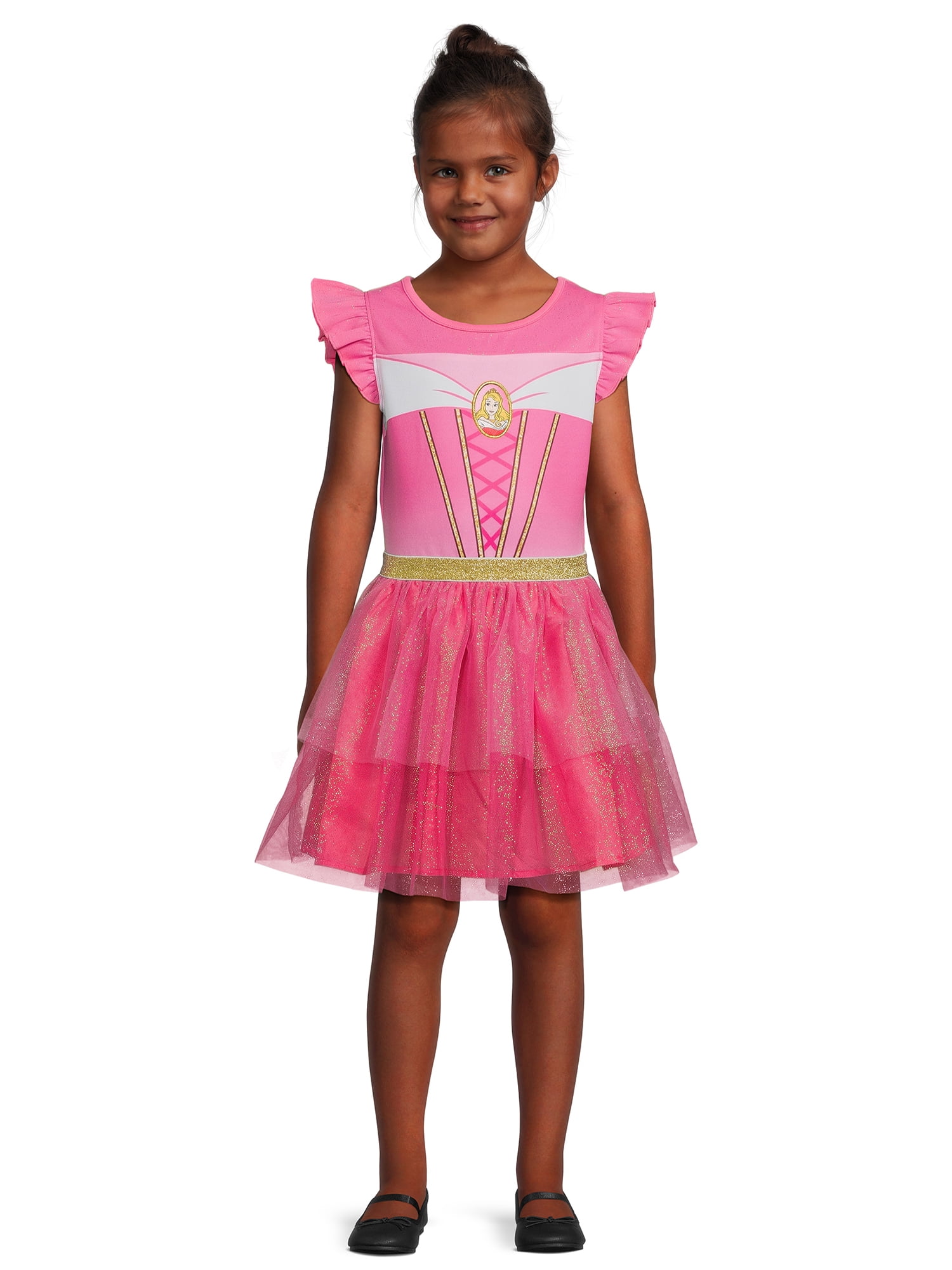 Disney Princess Girls Sleeping Beauty Cosplay Dress, Sizes 4-16 ...