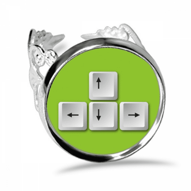Cap Direction Guide Keyboard Ring Adjustable Love Wedding Engagement ...