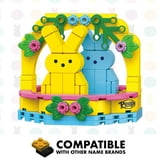 Brickcraft Peeps Easter Basket Blue & Yellow Brick Building Kit (89 ...