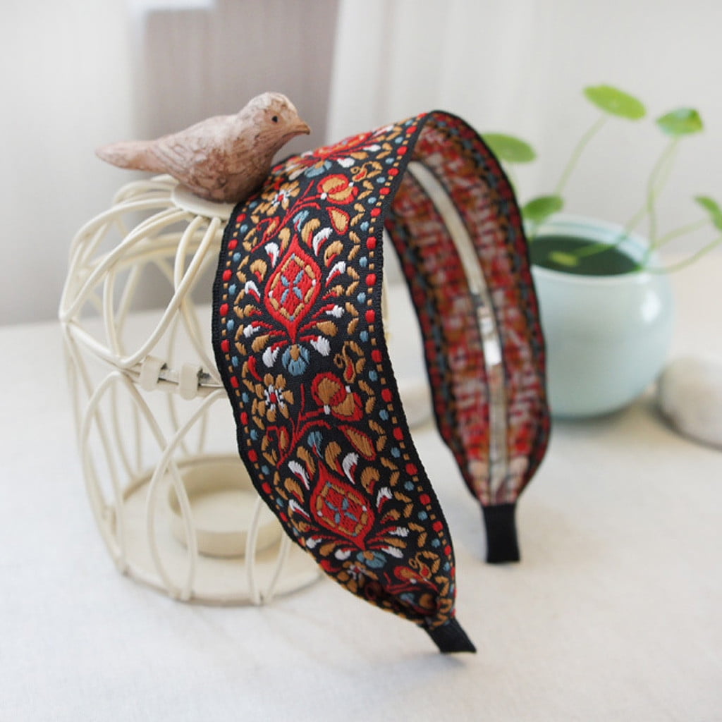 Click here for Aqestyerly Womens Embroidered Hairband Fashion Swe... prices