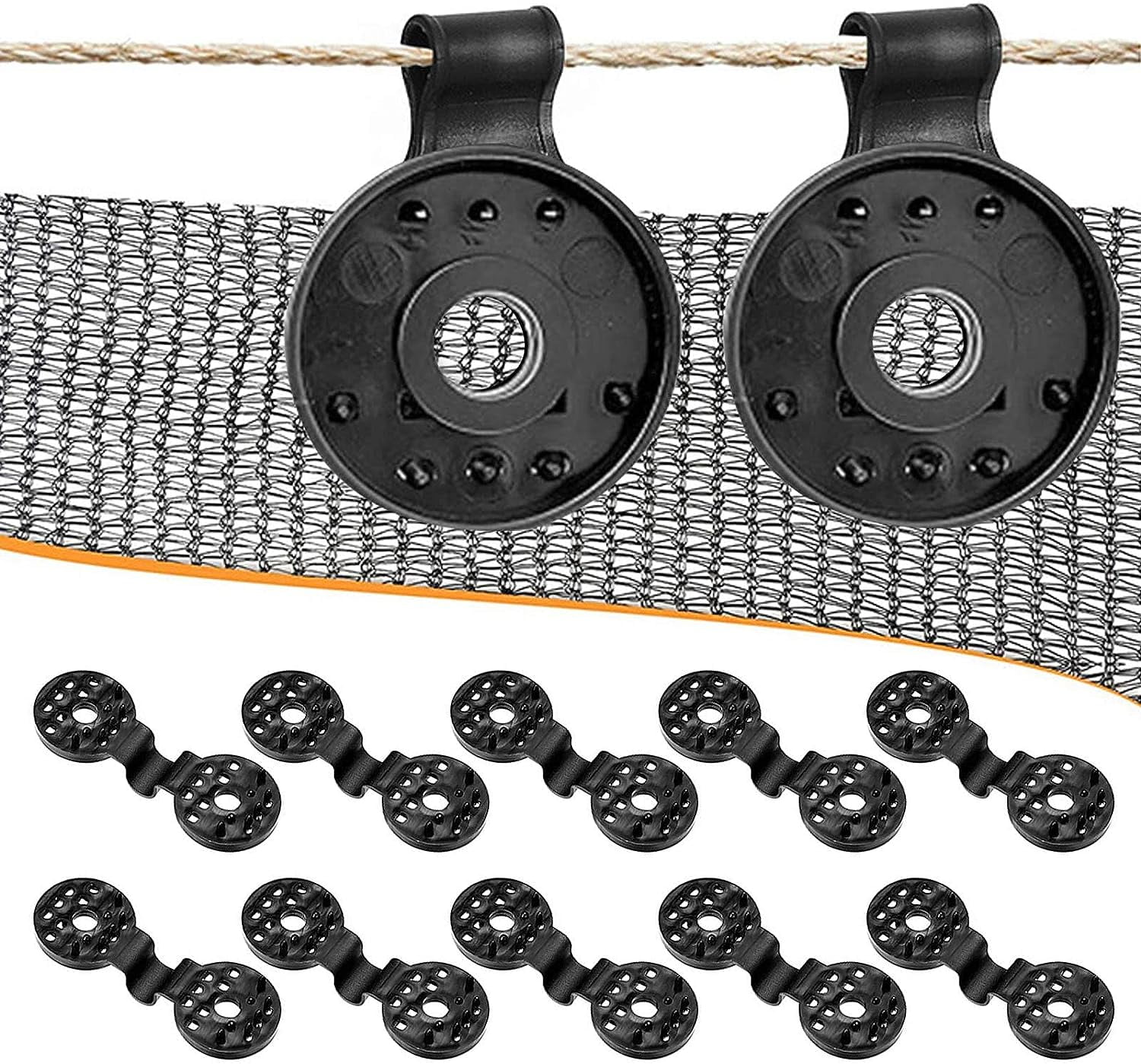 Plastic Clips for Protective Cloth Clips Pack of 10 Plastic Clips for ...