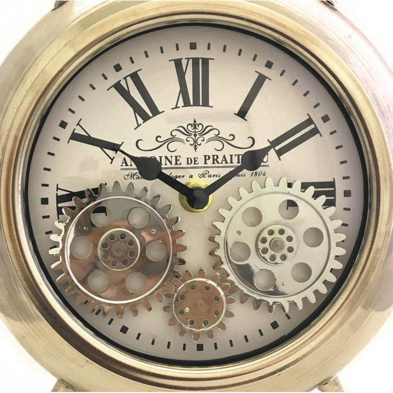 Metal Skeleton Clock