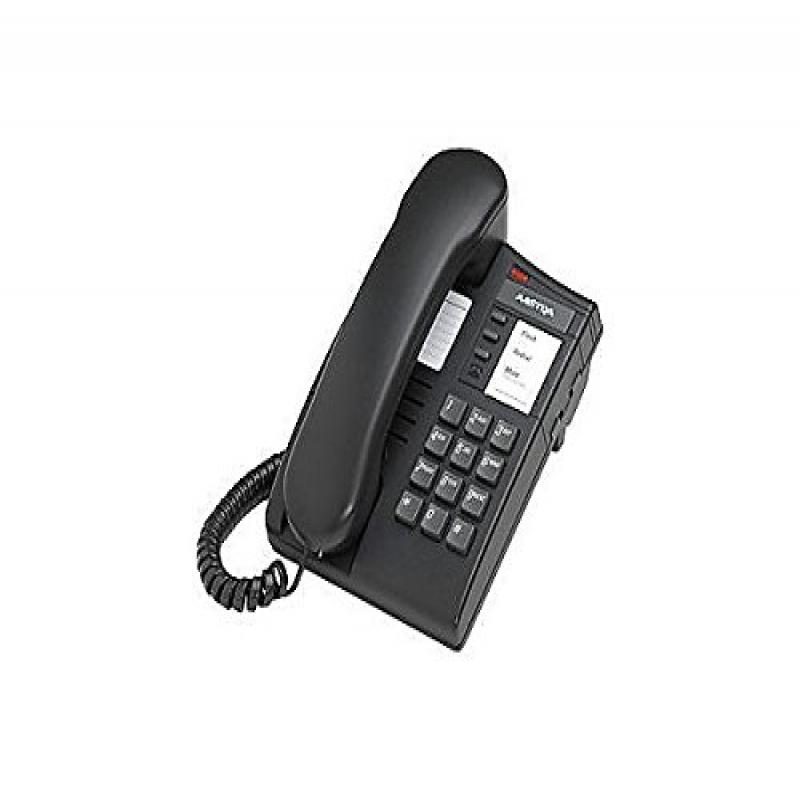 mitel communications a1219-0000-1000 8004 analog phone, charcoal ...