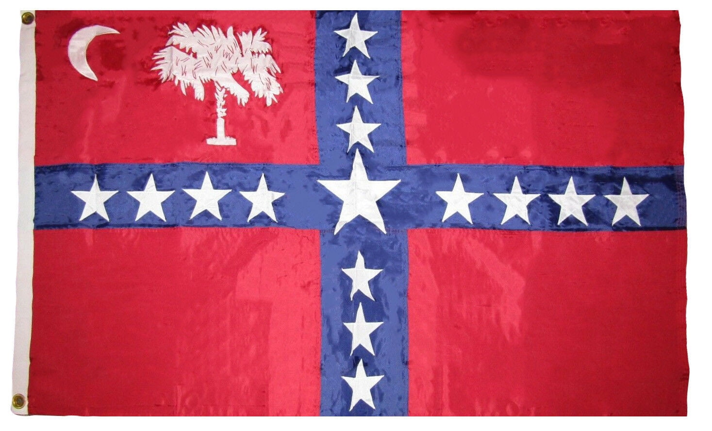 3x5 Embroidered South Carolina SC Sovereignty 300D Nylon Flag 3'x5 ...
