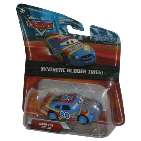 Disney Cars Movie Exclusive Synthentic Rubber Tires Gask-Its Car #80 ...
