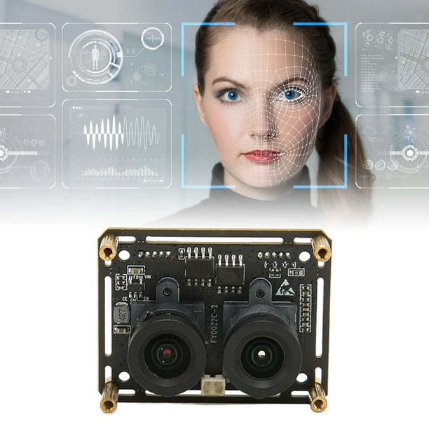 Dual Lens USB Camera Module, 2MP HD 90 Degree Views Dual Lens USB Camera Module With IR LED ...