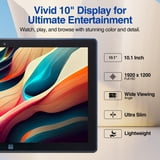 Fusion5 10.1" Windows 11 Tablet PC - Ultra Slim Full HD Tablet Computer ...