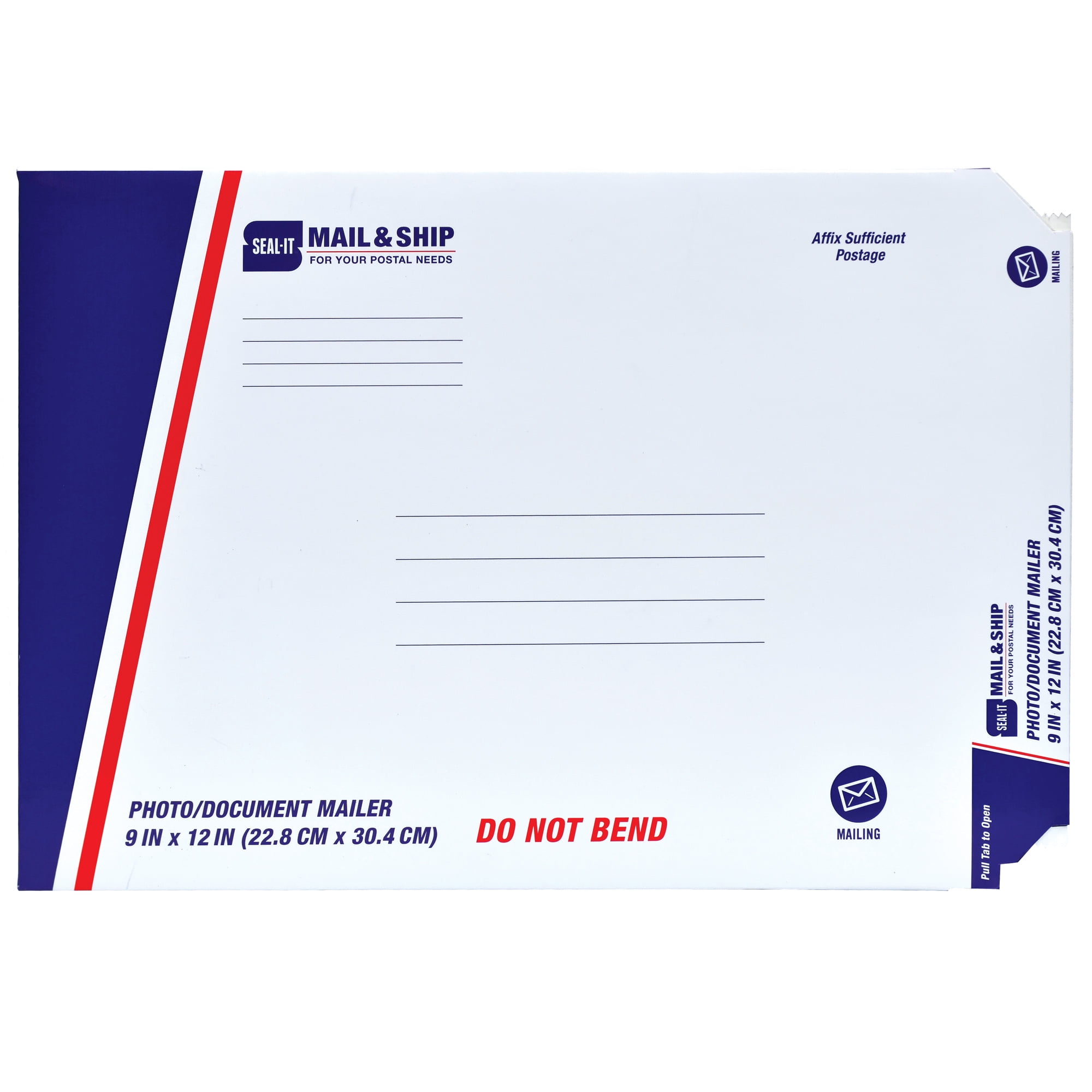 Seal-It Mail and Ship Chipboard Photo/Document Mailer, 9" x 12 ...