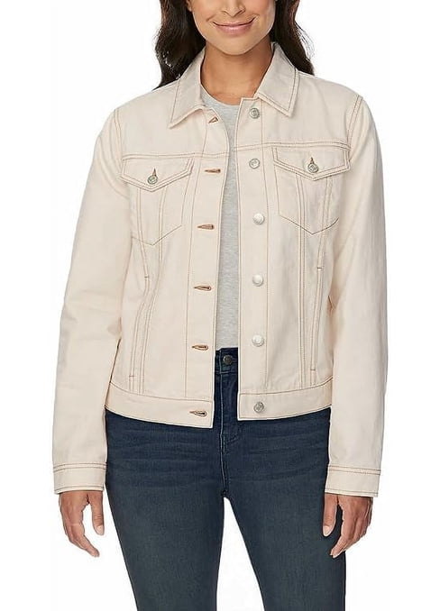 Wrangler 74260PW Blanket Lined Denim Jacket Denim 48 - Walmart.com