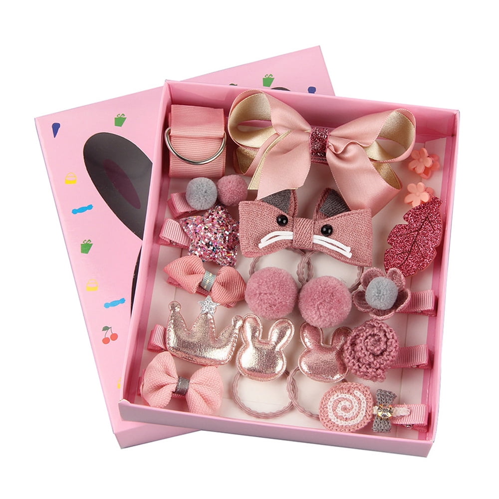 Click here for Leining 18 Pcs Children Cute Hair Bands Hairpin Gi... prices