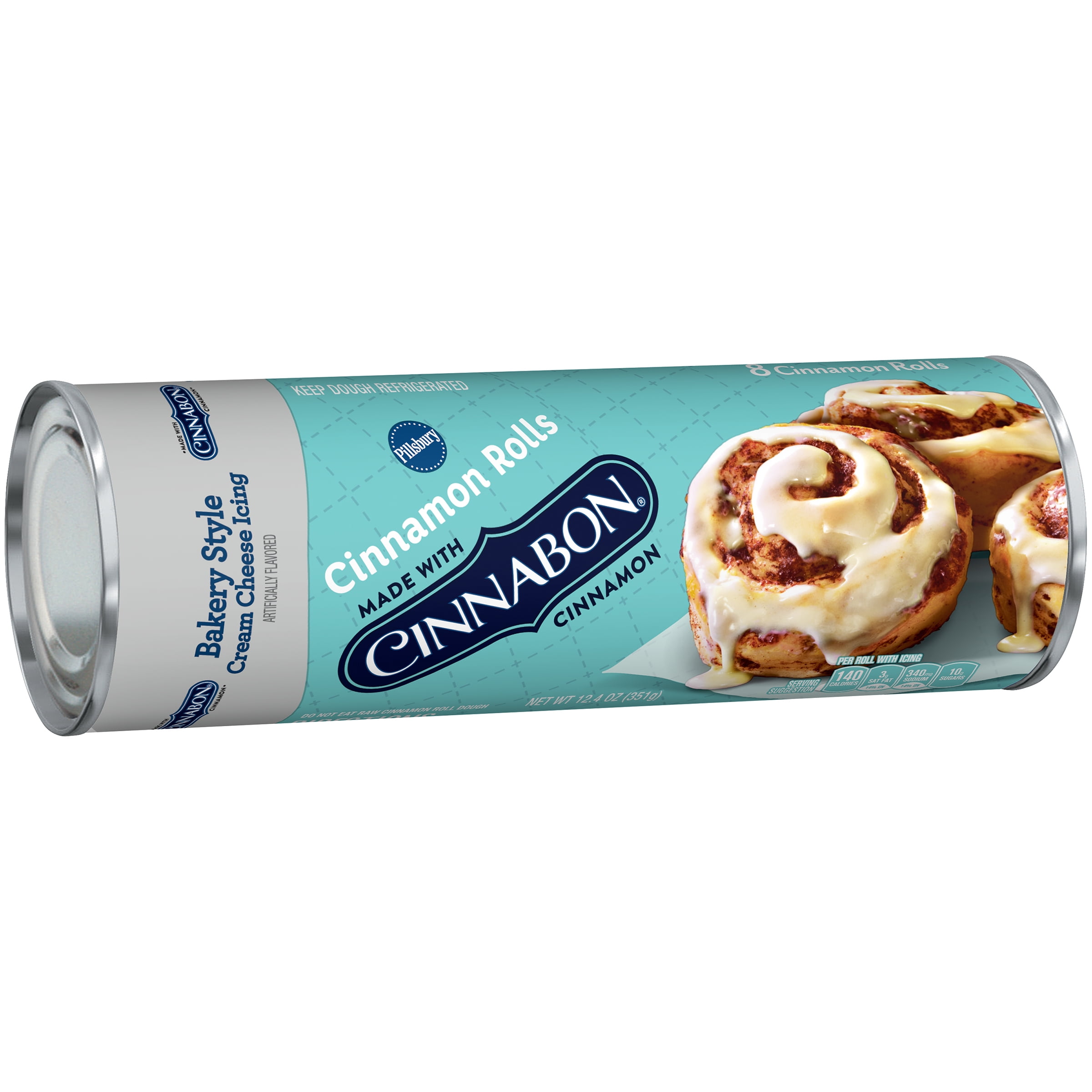 Pillsbury Refrigerated Cinnamon Rolls with Cream Cheese Icing 8 ct 12.4 ...