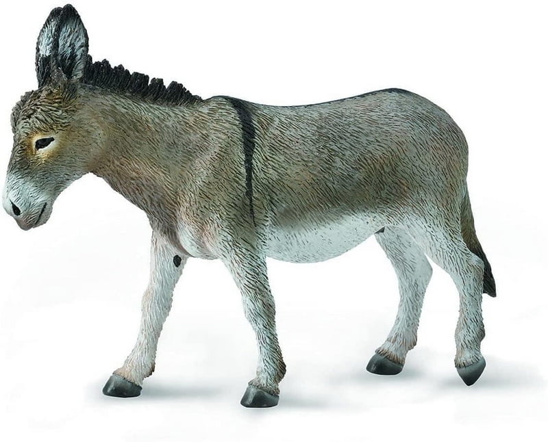 CollectA Farm Life Collection Miniature Figure | Donkey - Walmart.com