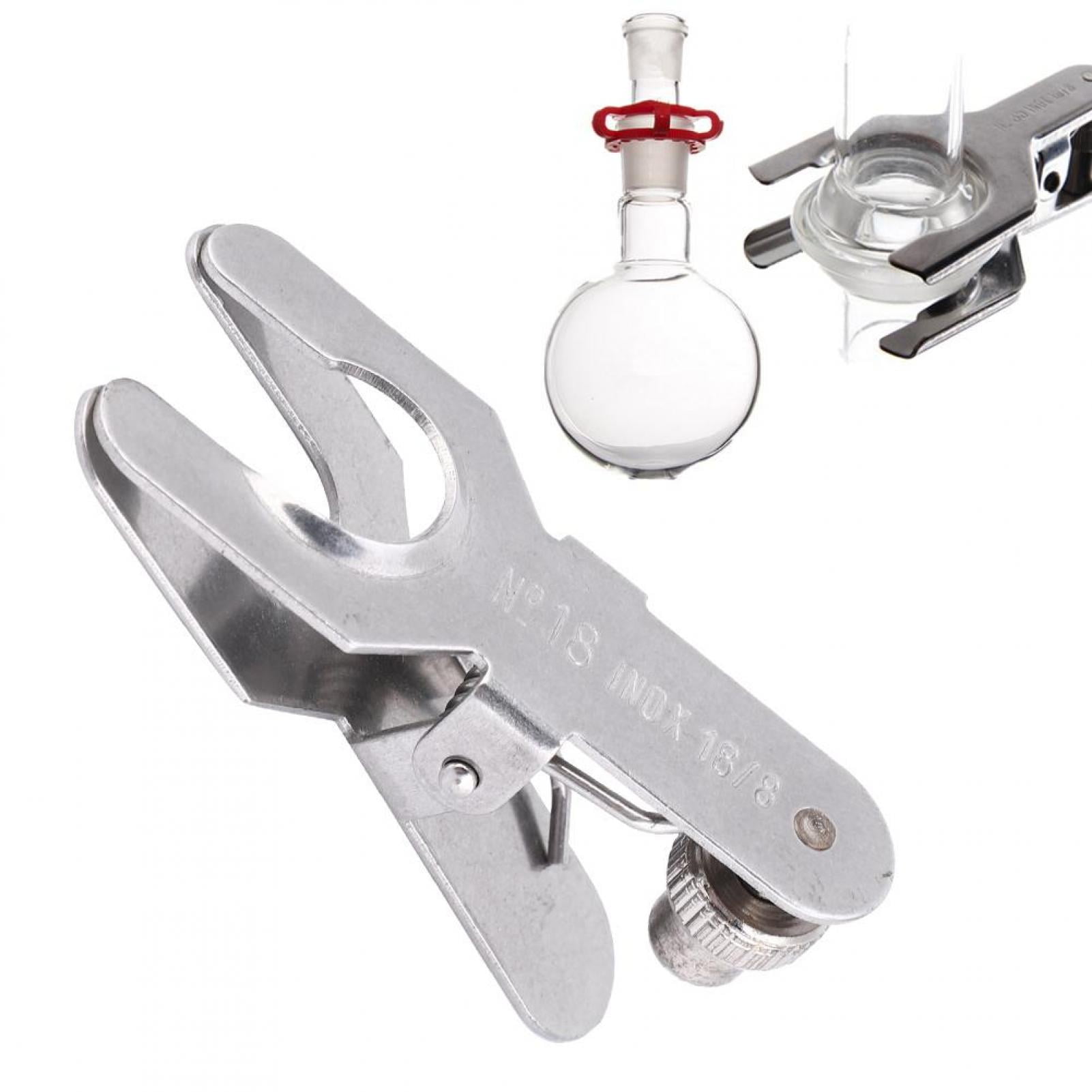 Buy LYUMO Glass Ball Clamp,Lab Pinch Clip,Stainless Steel Lab Clamp ...