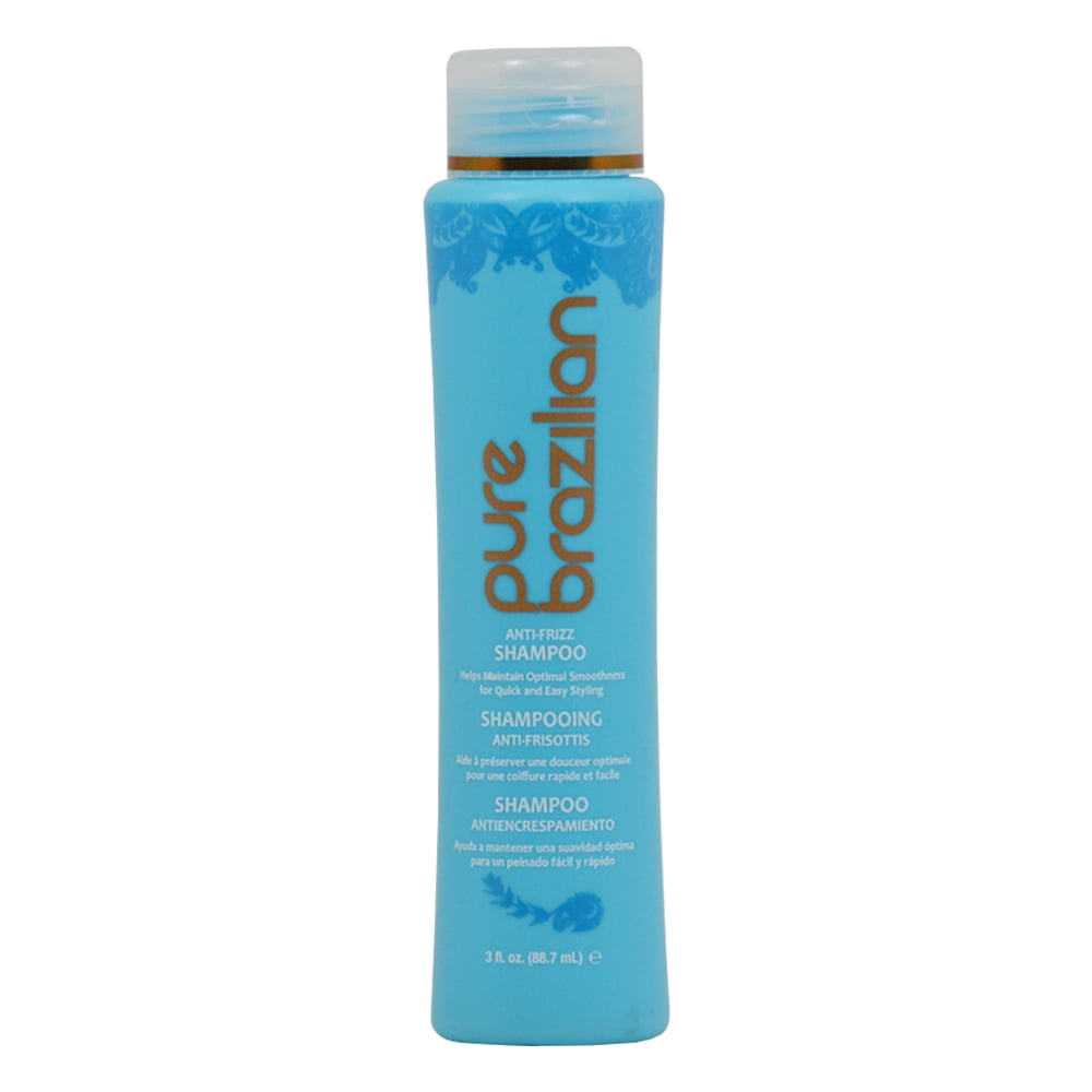 Pure Brazilian 3-ounce Anti-Frizz Shampoo - Walmart.com