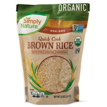 Carolina Organic Brown Rice, 32 oz - Walmart.com