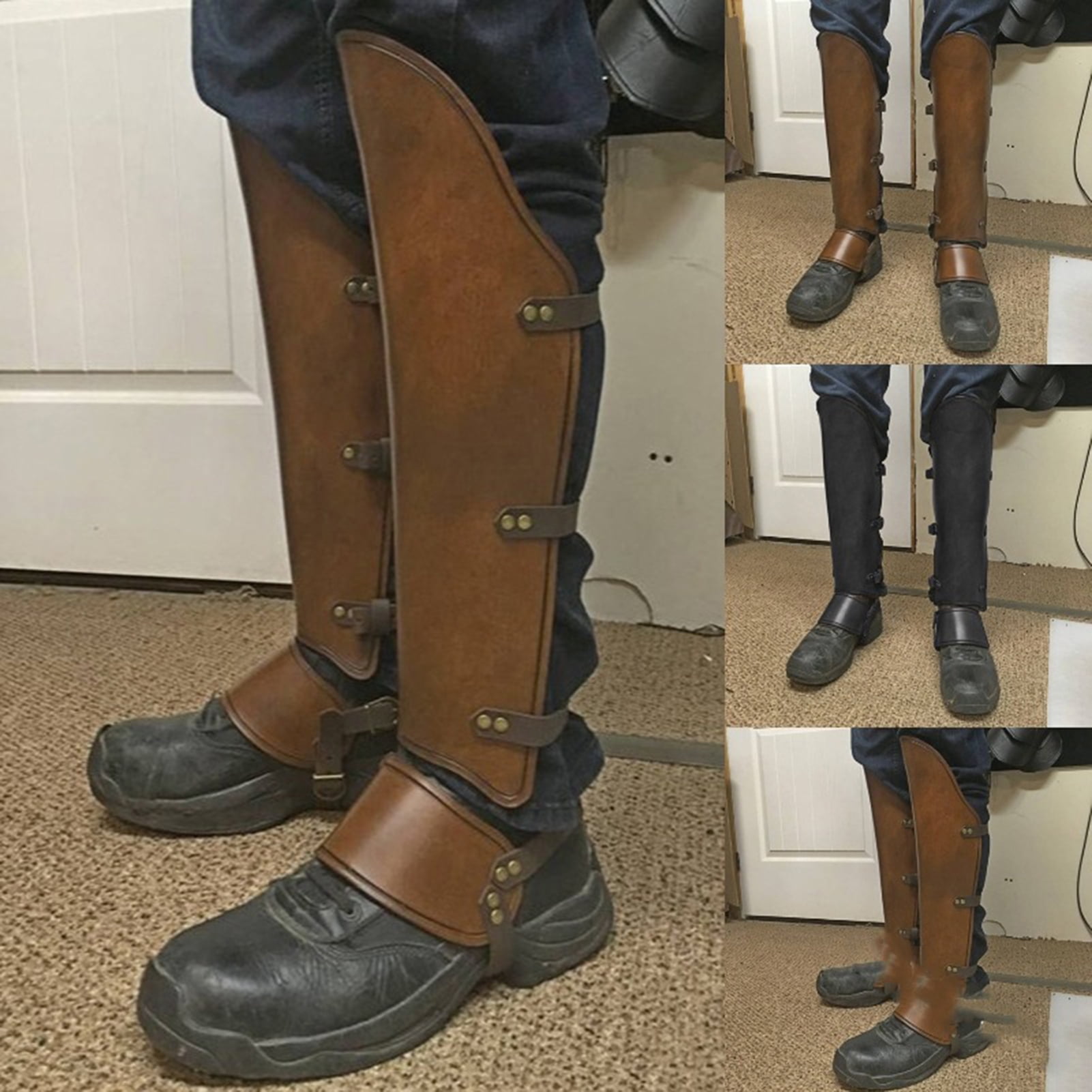 Suit Leather Gaiters