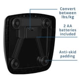 Health o meter Weight Tracking LCD Bathroom Scale, Black, 350lbs ...
