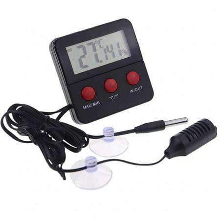 Reptile Thermometer Hygrometer Humidity Temperature Sensor Digital ...