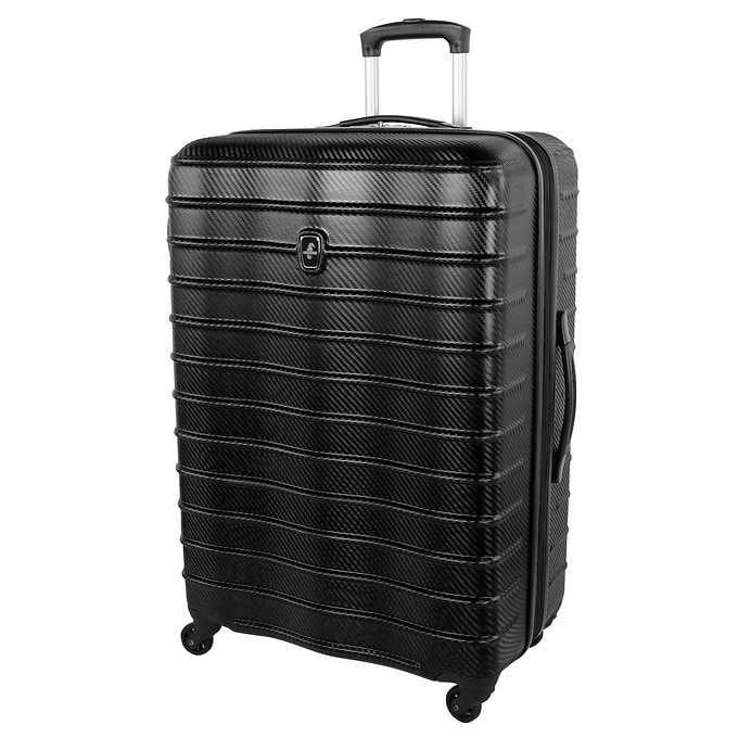 Atlantic Destination II Collection 3-piece Hardside Luggage Set - Black ...