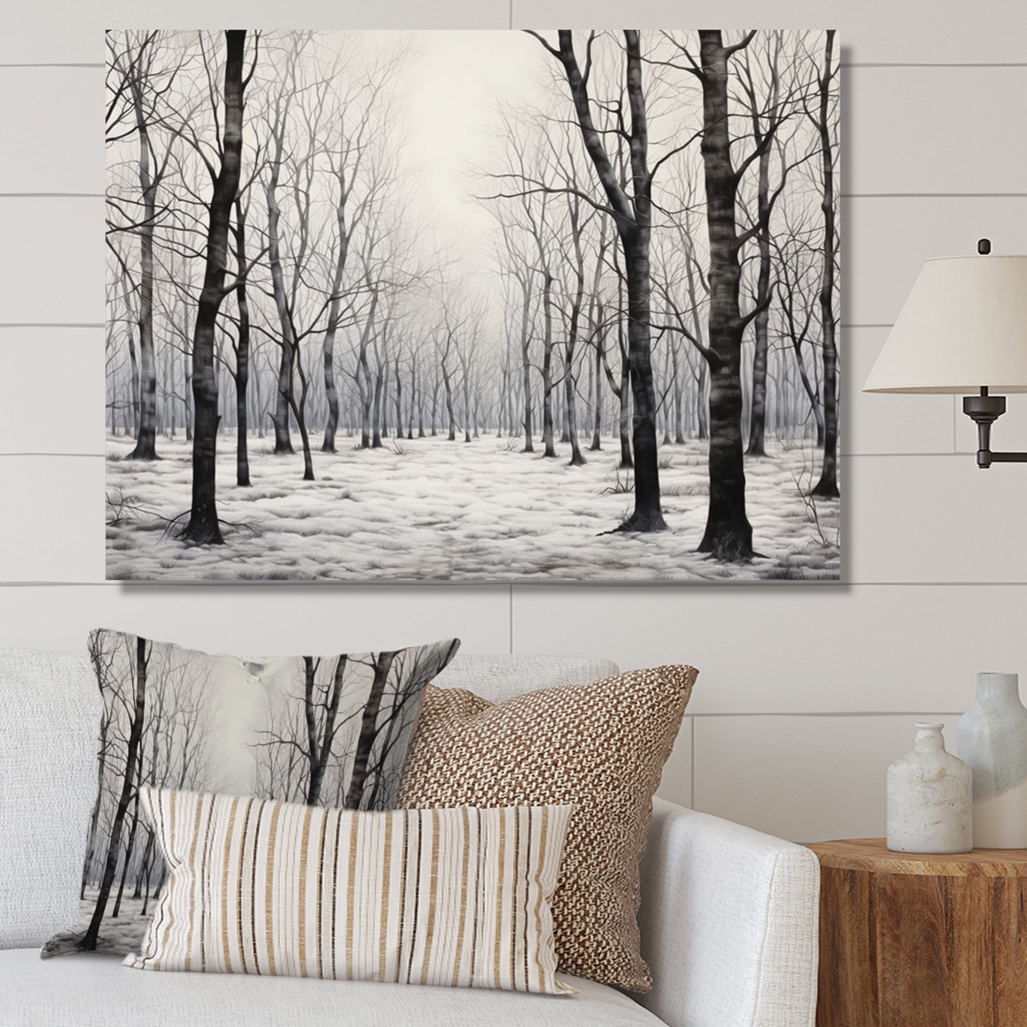 Click here for Designart Trees Oversized Wall Art Decor  Tree Can... prices
