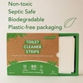 Toilet cleaning tablets 60 pack, unscented eco-friendly, non-toxic ...