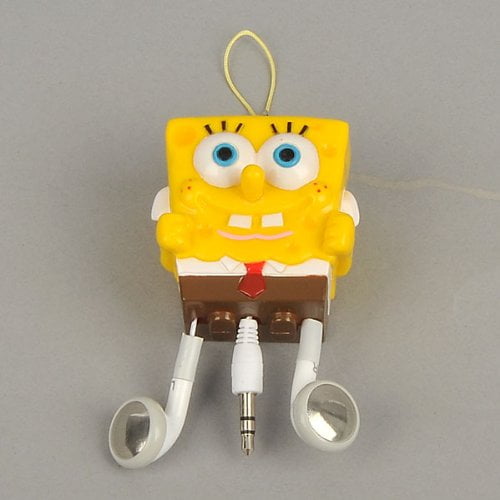 SpongeBob SquarePants Retractable Mp3 Earphone - Walmart.com
