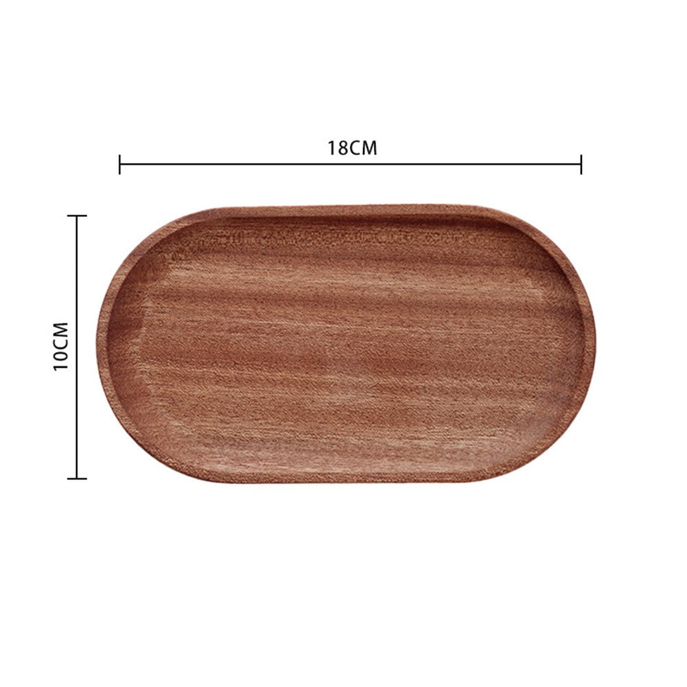 Click here for Luckyn Wooden Plate Bamboo Tray Cup Mat Wood Sauce... prices