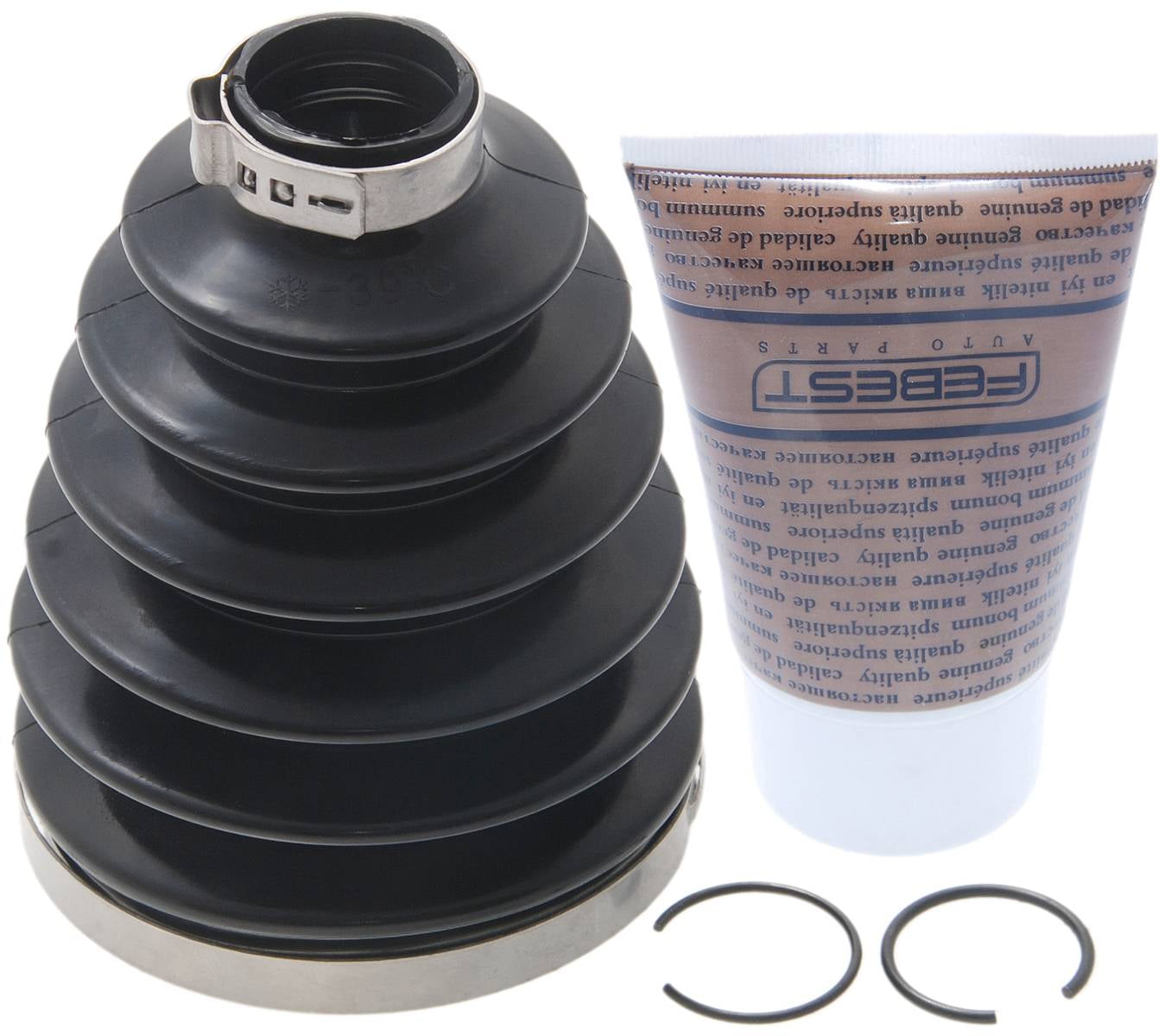 Febest BOOT OUTER CV JOINT KIT 92X125X28 # 0317P-RB OEM 44018-S0X-A03 ...